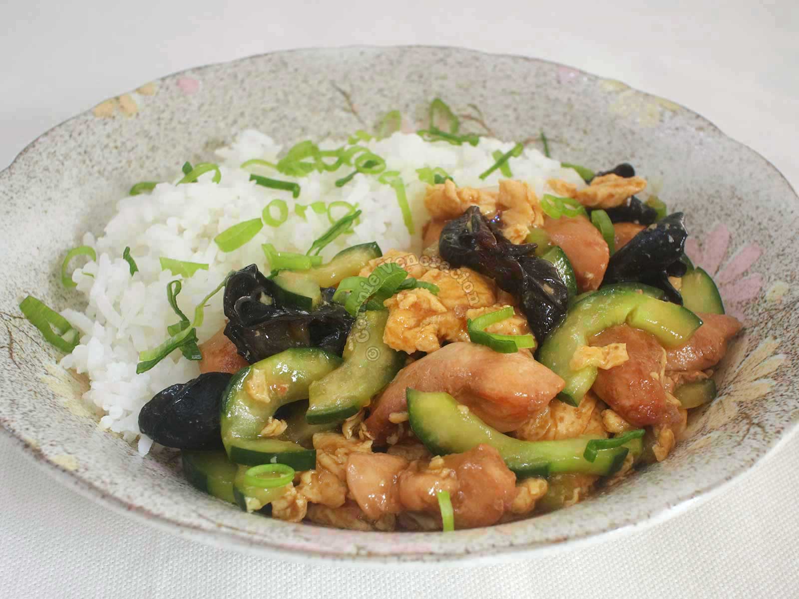 Moo shu chicken
