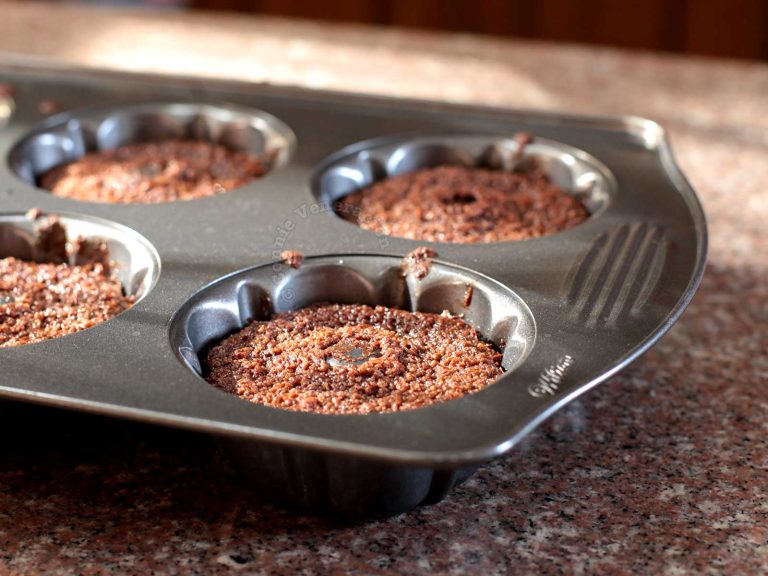 Lower the heat when baking with dark-colored pans