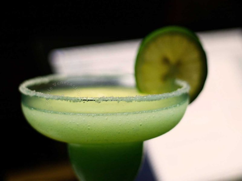 Mango vodka cocktail