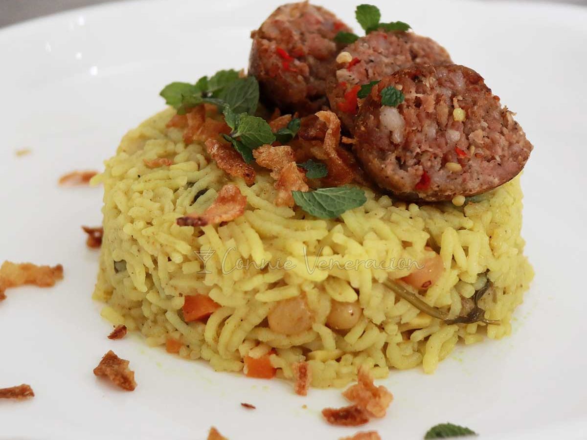 Chicksilog (fried chicken, rice and egg)