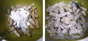 Deep fried crispy beef tripe