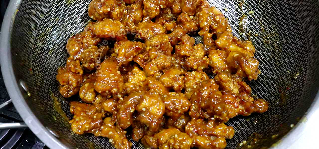 General Tso’s chicken