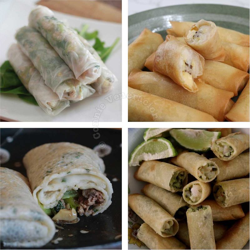 How to wrap, store and reheat spring rolls