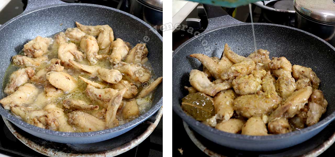 Spanish garlic chicken (pollo al ajillo)