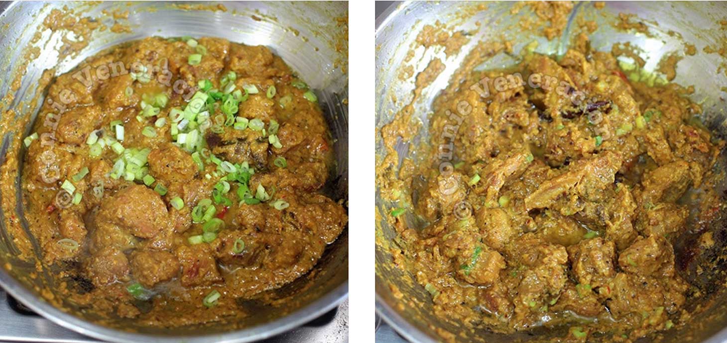 Pork rendang