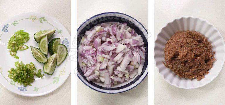 Crispy pork belly sisig