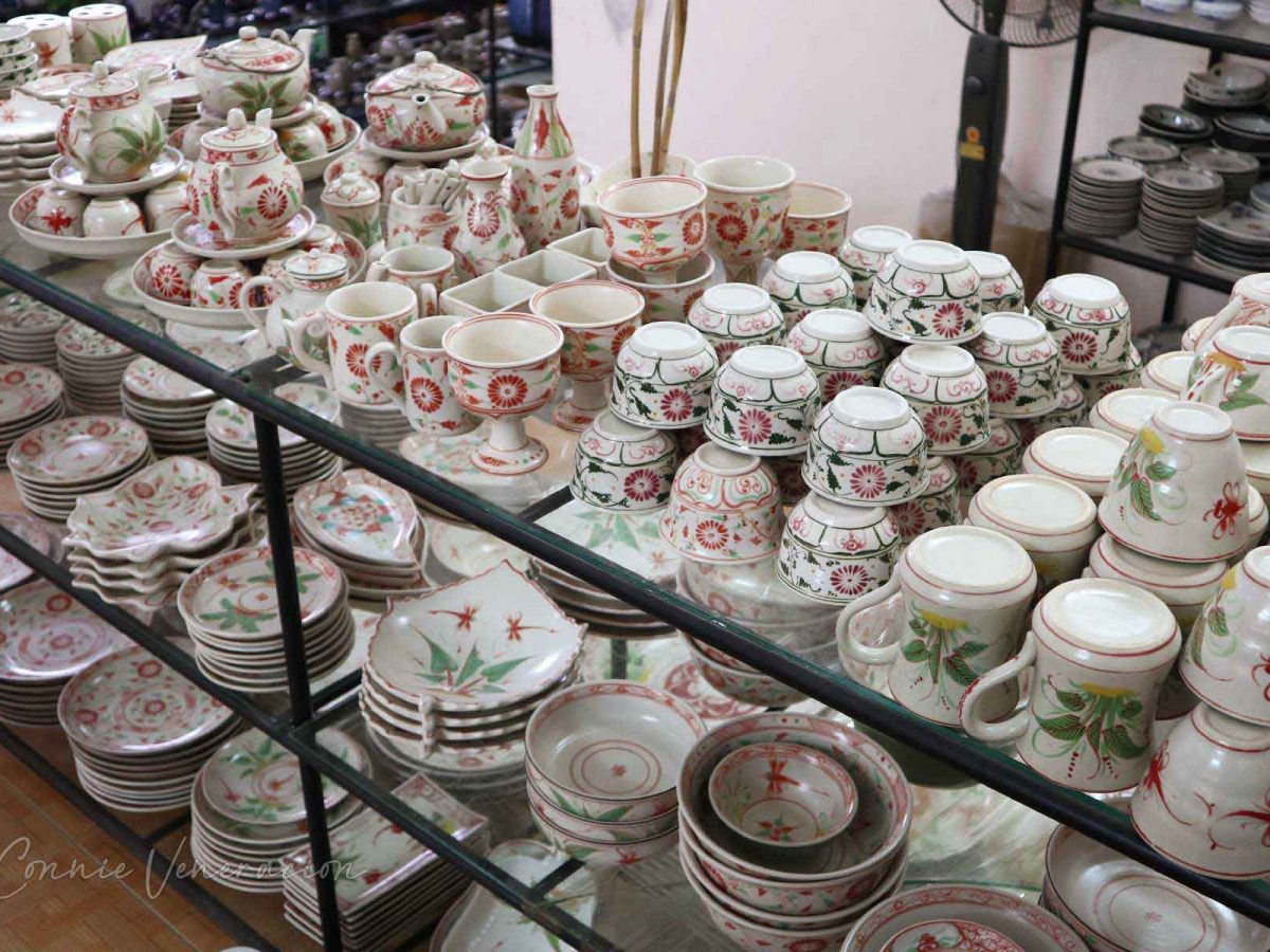 Bat Trang ceramic village tour and pottery class