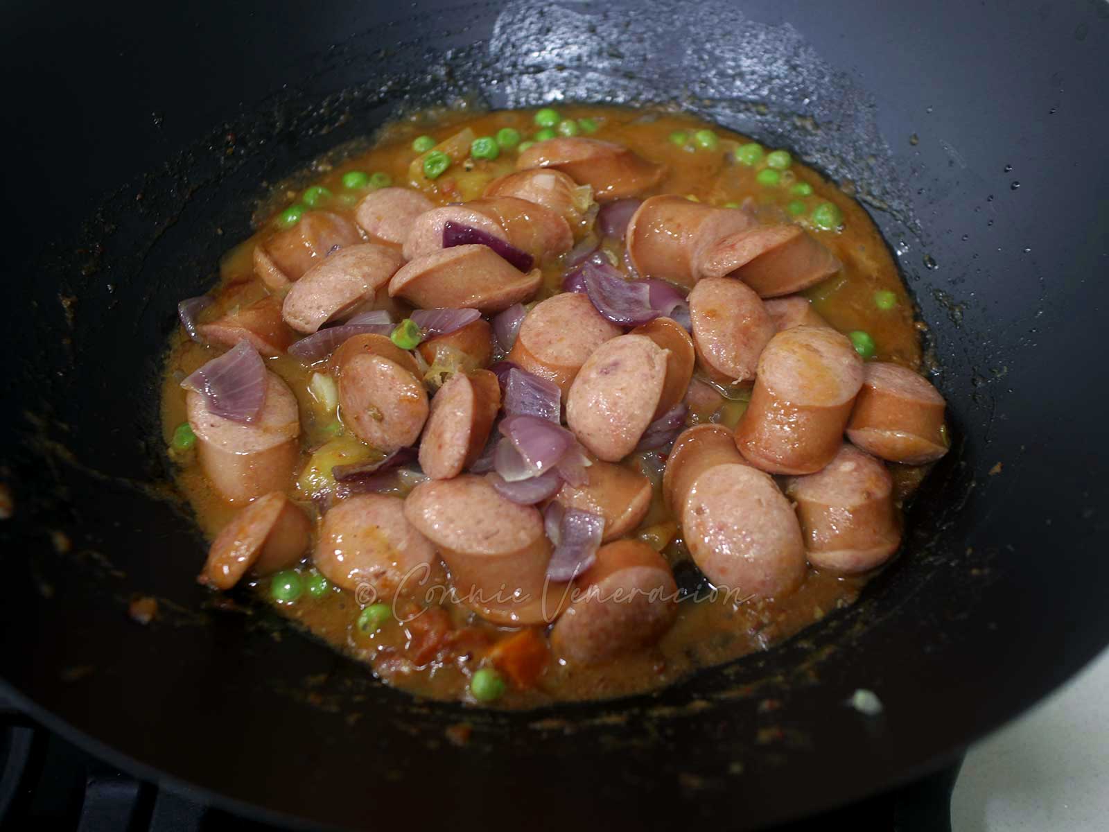 Sausage and vegetable stew