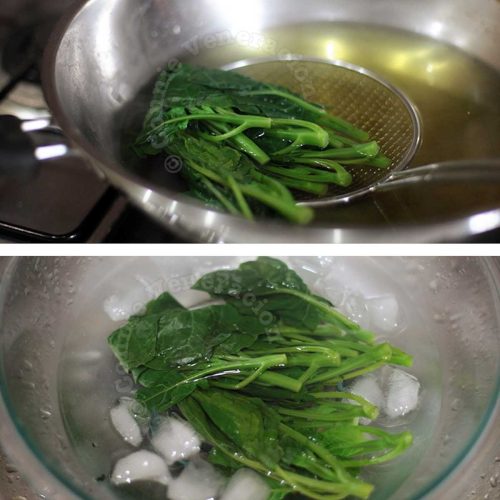 What is blanching and how is it different from parboiling?