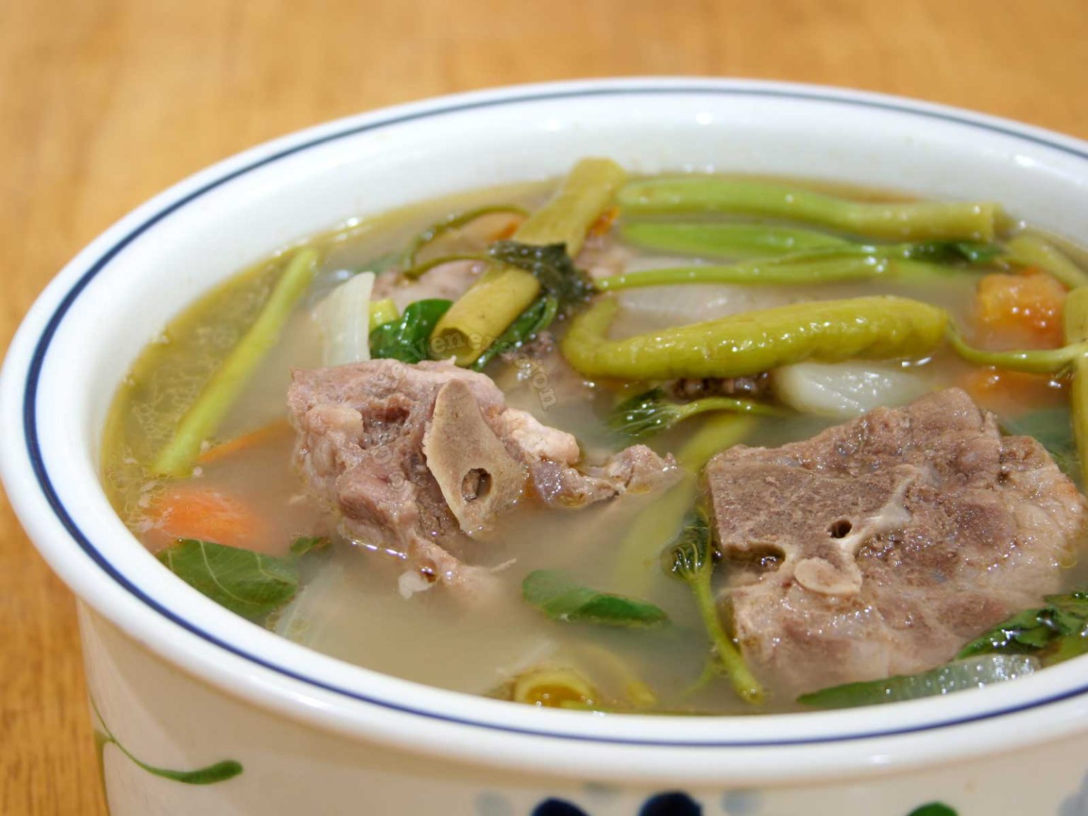 Sinigang, the iconic sour soup from the Philippines