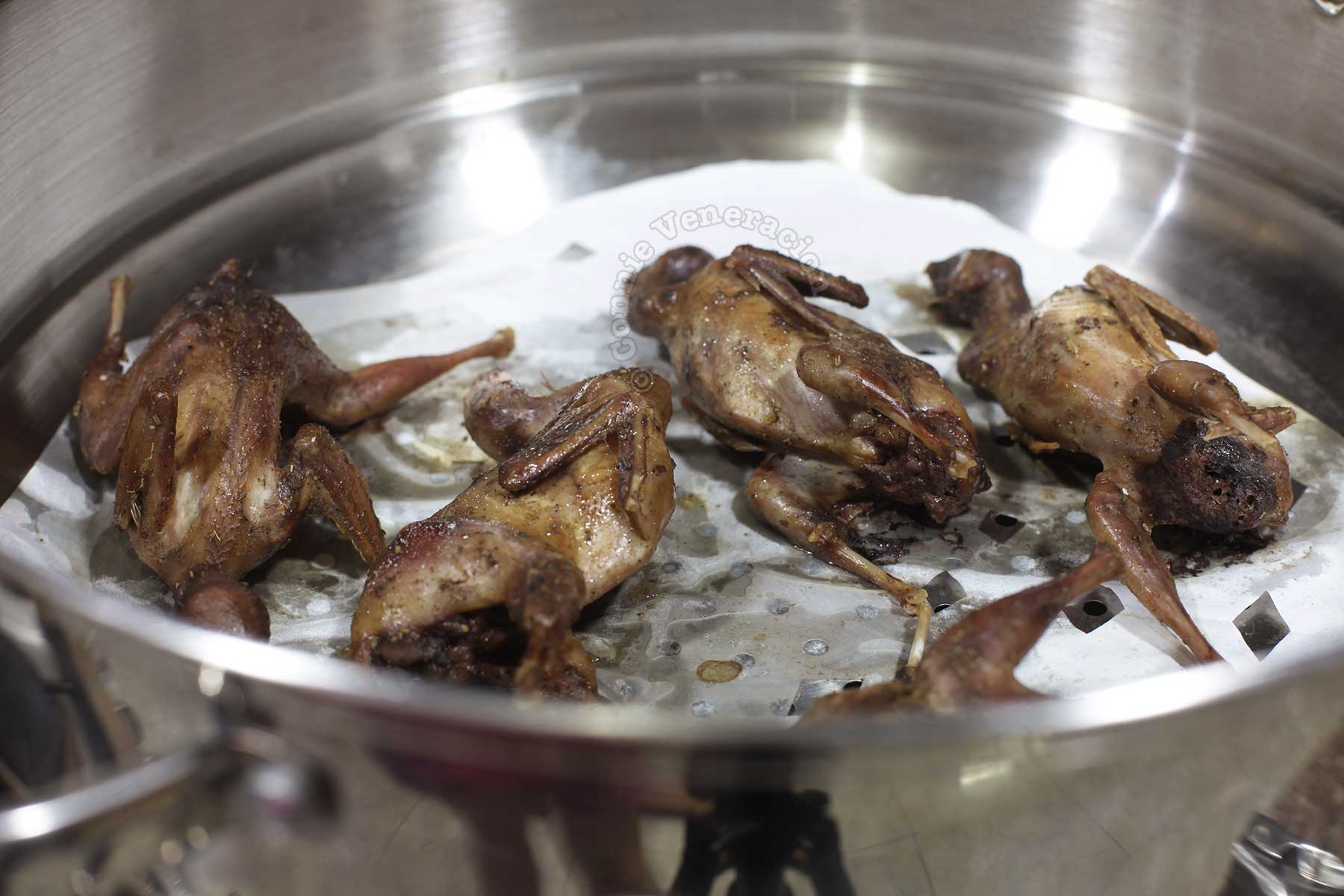 The secret to tender juicy quails