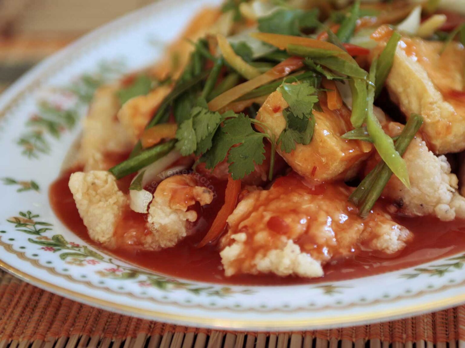 Batter-coated meat or fish: how do you make the batter?