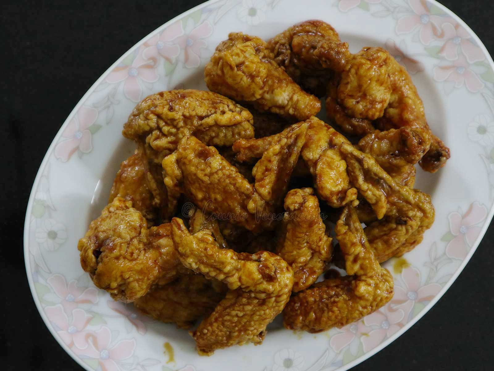 Chicksilog (fried chicken, rice and egg)